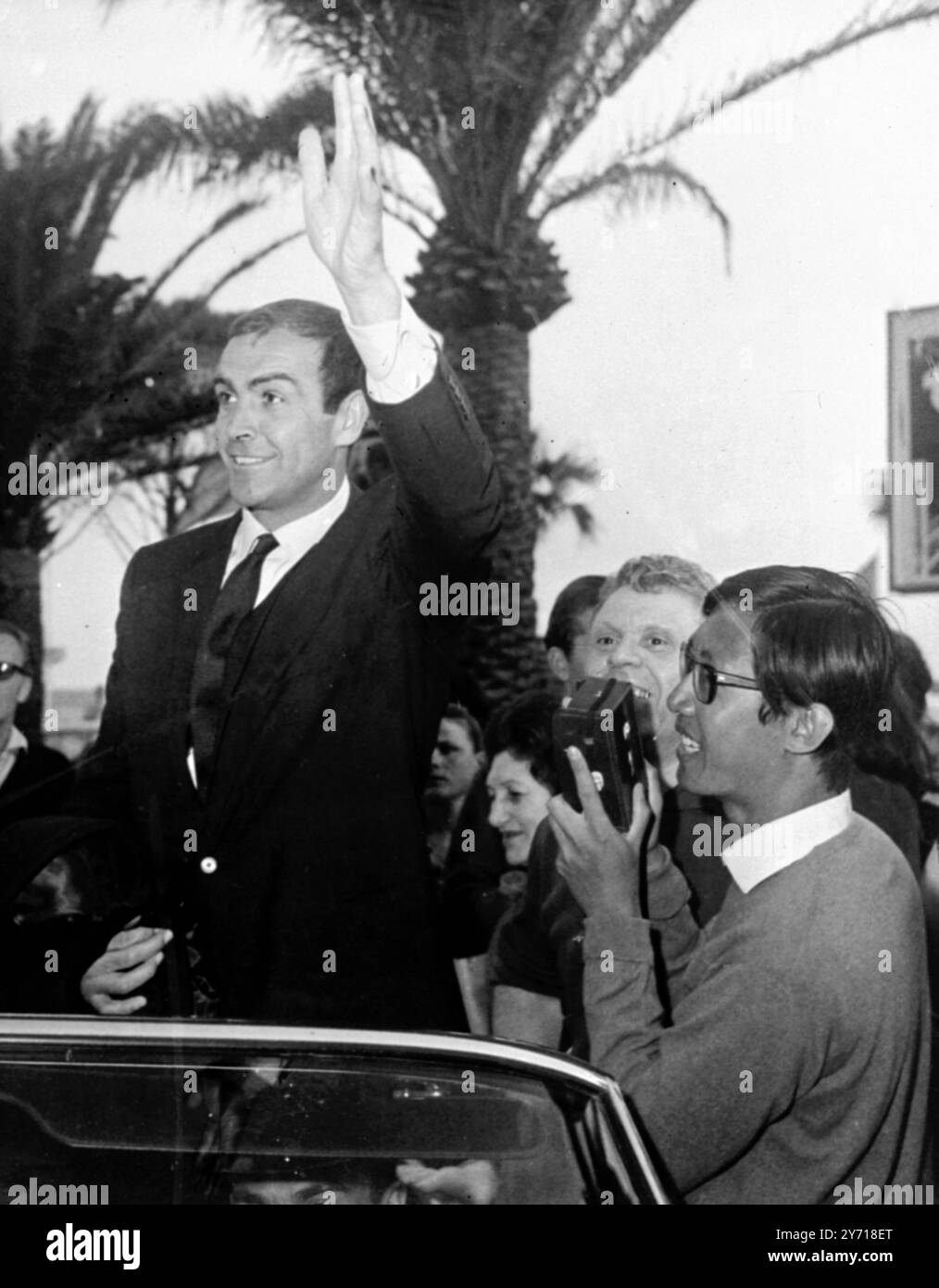 Cannes : Movie actor Sean Connery , the James Bond of the screeen , is ...