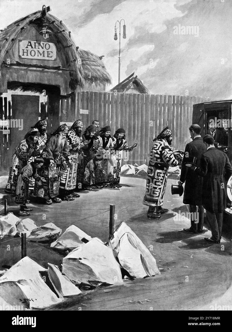 The Japan-British Exhibition of 1910 took place at White City, London ...