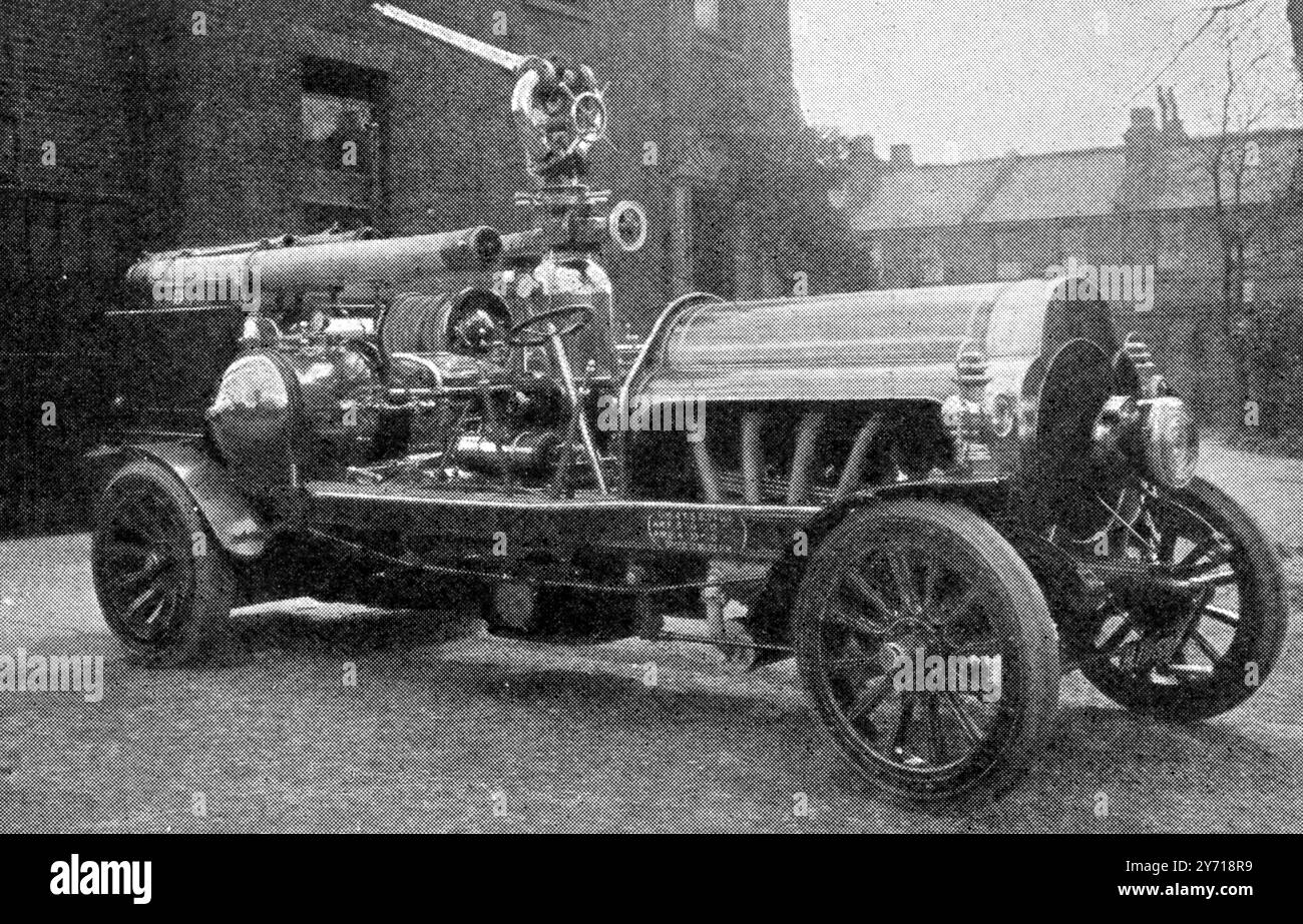 Built by a Borough Council : Tottenham ' s new motor fire engine The ...