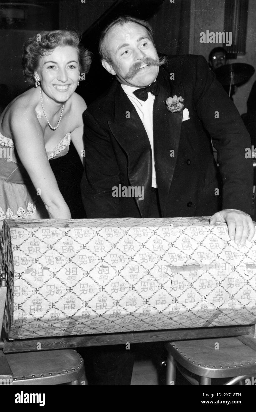 A raffle was a feature of the Variety Artists Benevolent Ball at ...