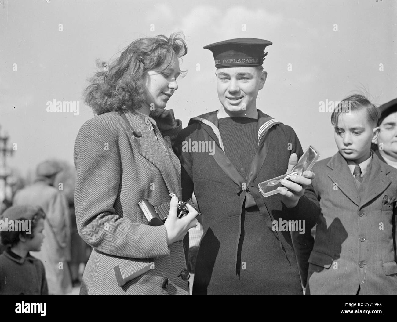 RECIEVES ALBERT MEDAL FOR RESCUE ATTEMPTS WHEN LIBERTY BOAT SANK 17 ...
