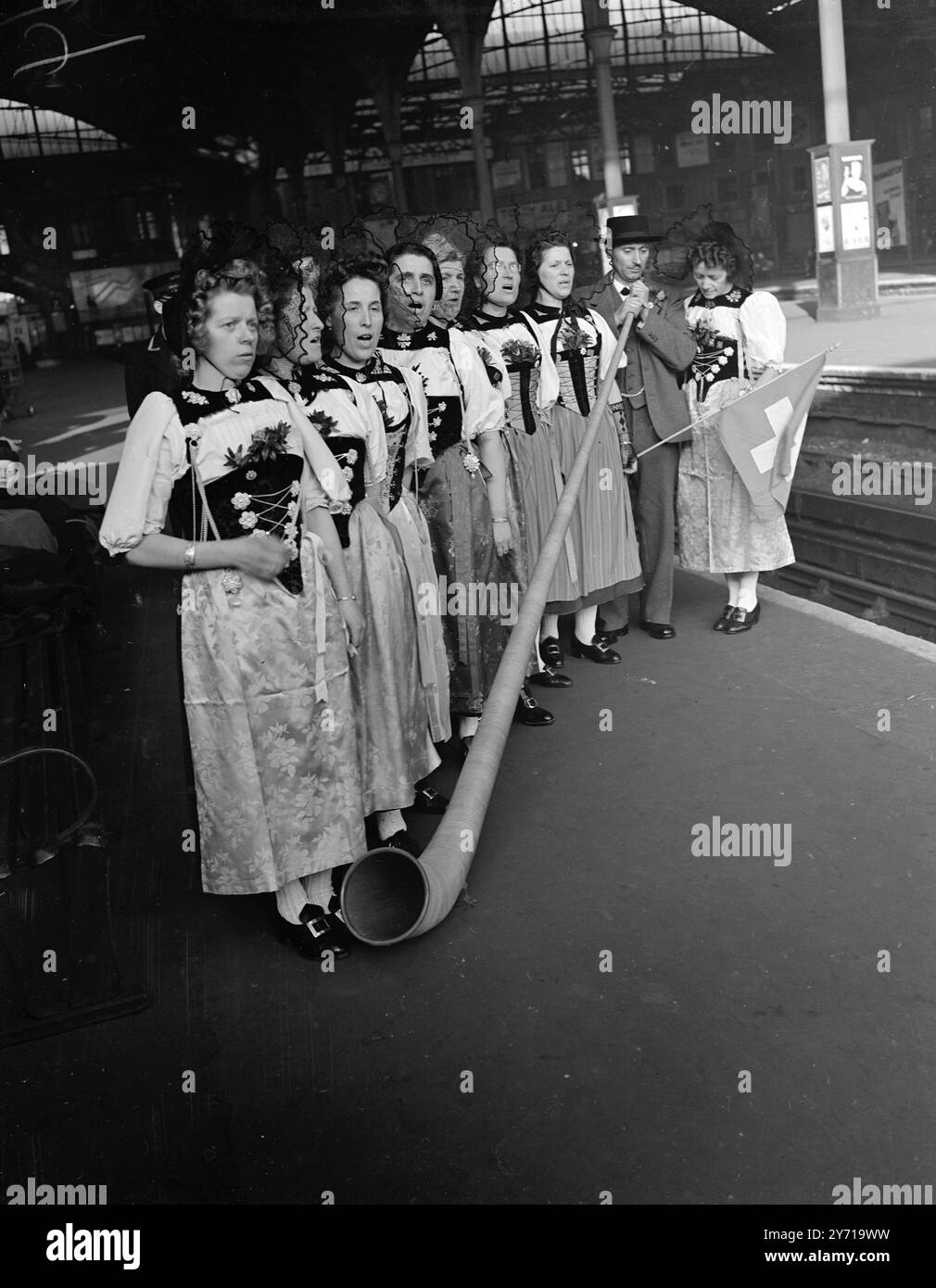 MOUNTIAN ECHOES Yodellers' from the Bernese Oberland have arrived in ...