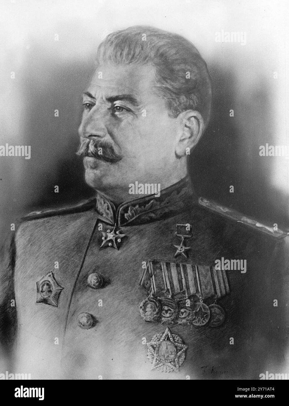 Stalin 1949 Black and White Stock Photos & Images - Alamy