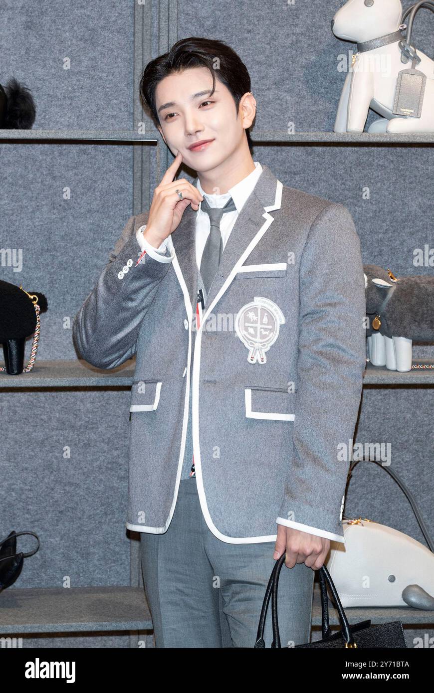 26 Sep 2024 – Seoul, South Korea: South Korean singer Joshua, member of ...