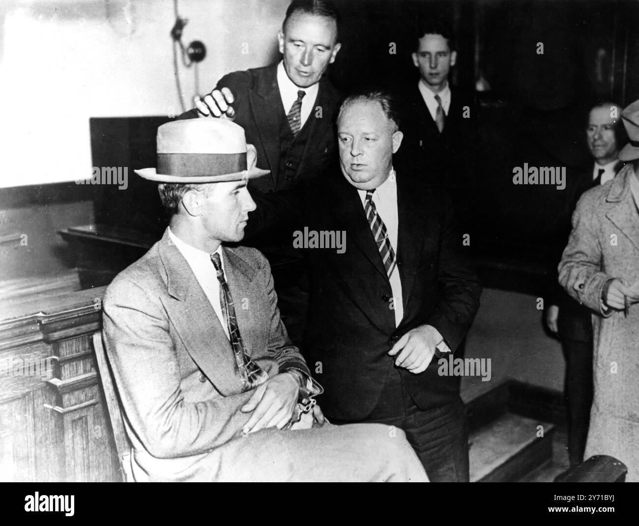 Hauptmann arrested in connection with Lindbergh kidnapping . Bruno ...