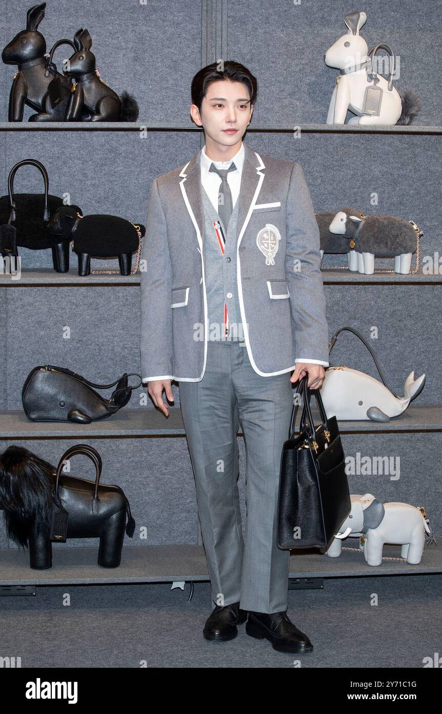 26 Sep 2024 – Seoul, South Korea: South Korean singer Joshua, member of ...