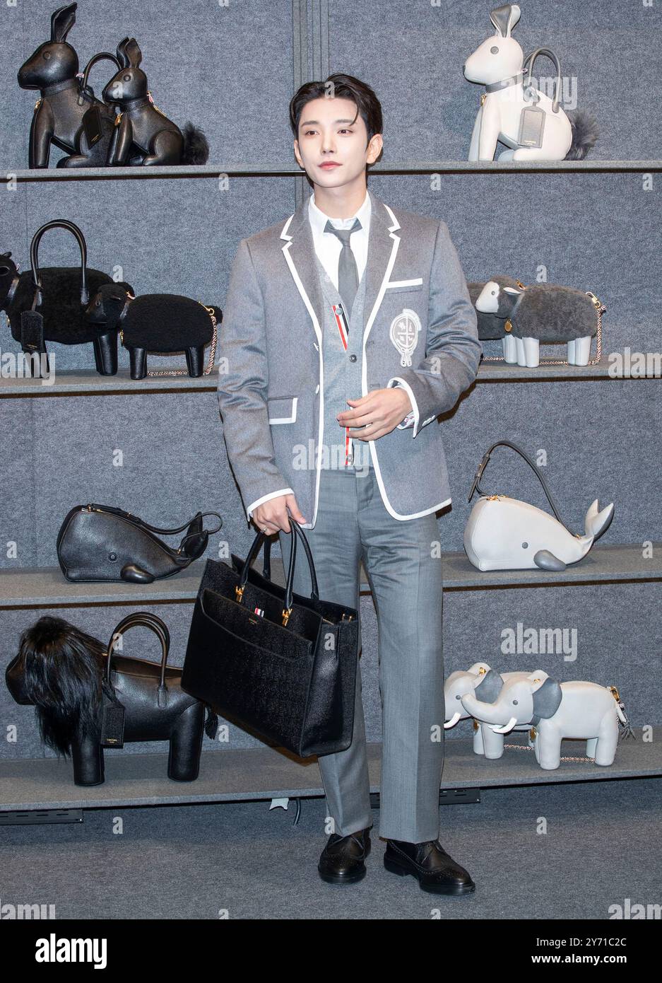 26 Sep 2024 – Seoul, South Korea: South Korean singer Joshua, member of ...