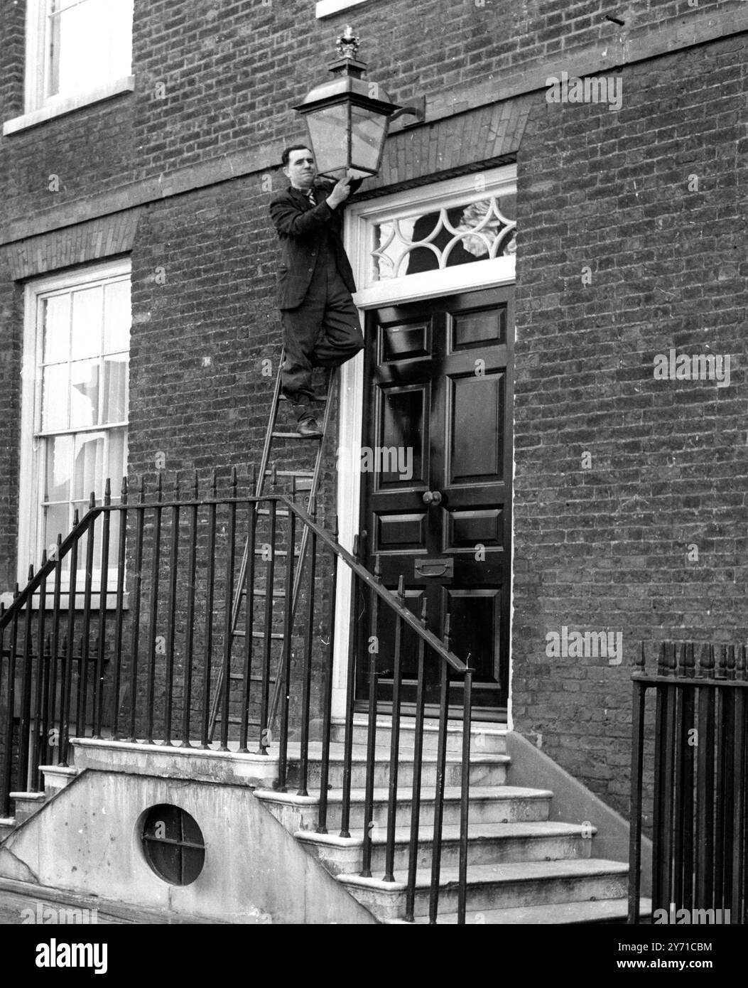 Ther front door of the gracious , 18th century grace and favour house ...