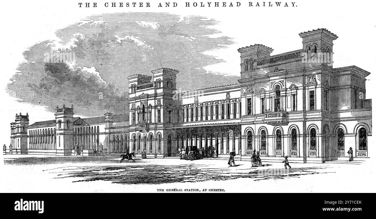 The General Station at Chester The Chester and Holyhead Railway 19 ...