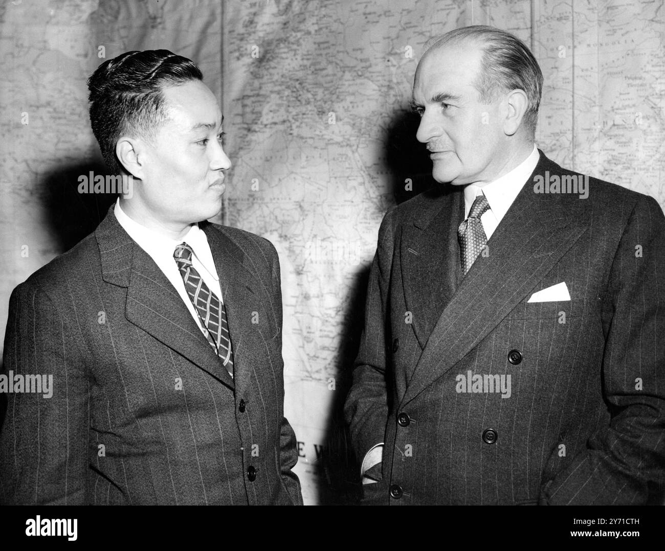 General from Burma. Distinguished overseas visitor to the War Office ...