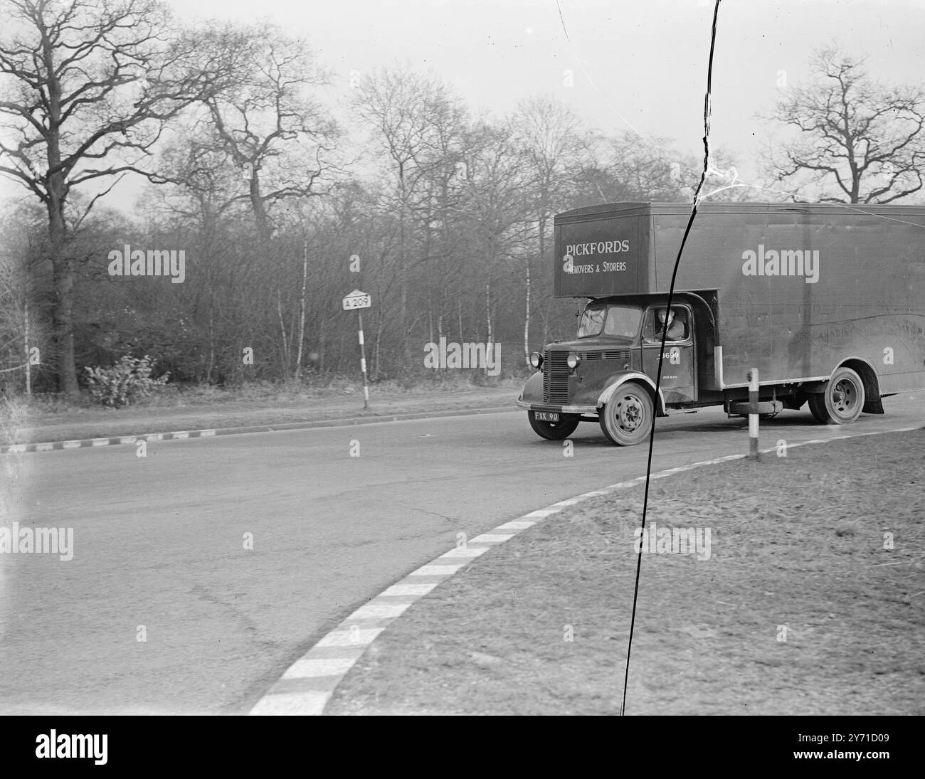Road Traffic ( Lorries and vans) 1940 Stock Photo - Alamy