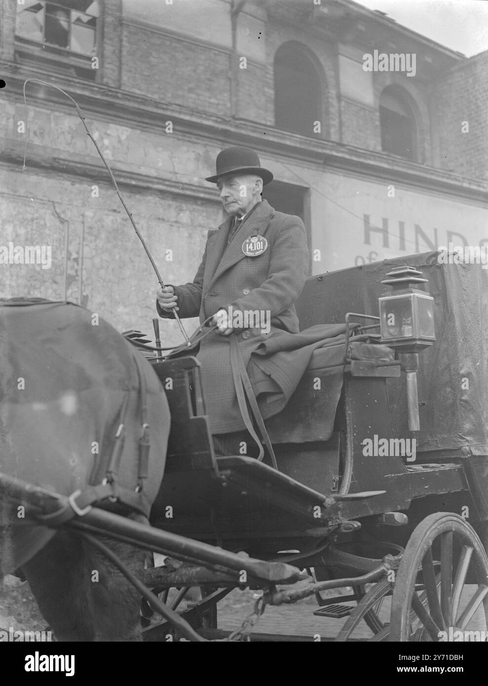 Mr A.E. DorvilleA registered taxi cab driver (14101 ) who is still ...