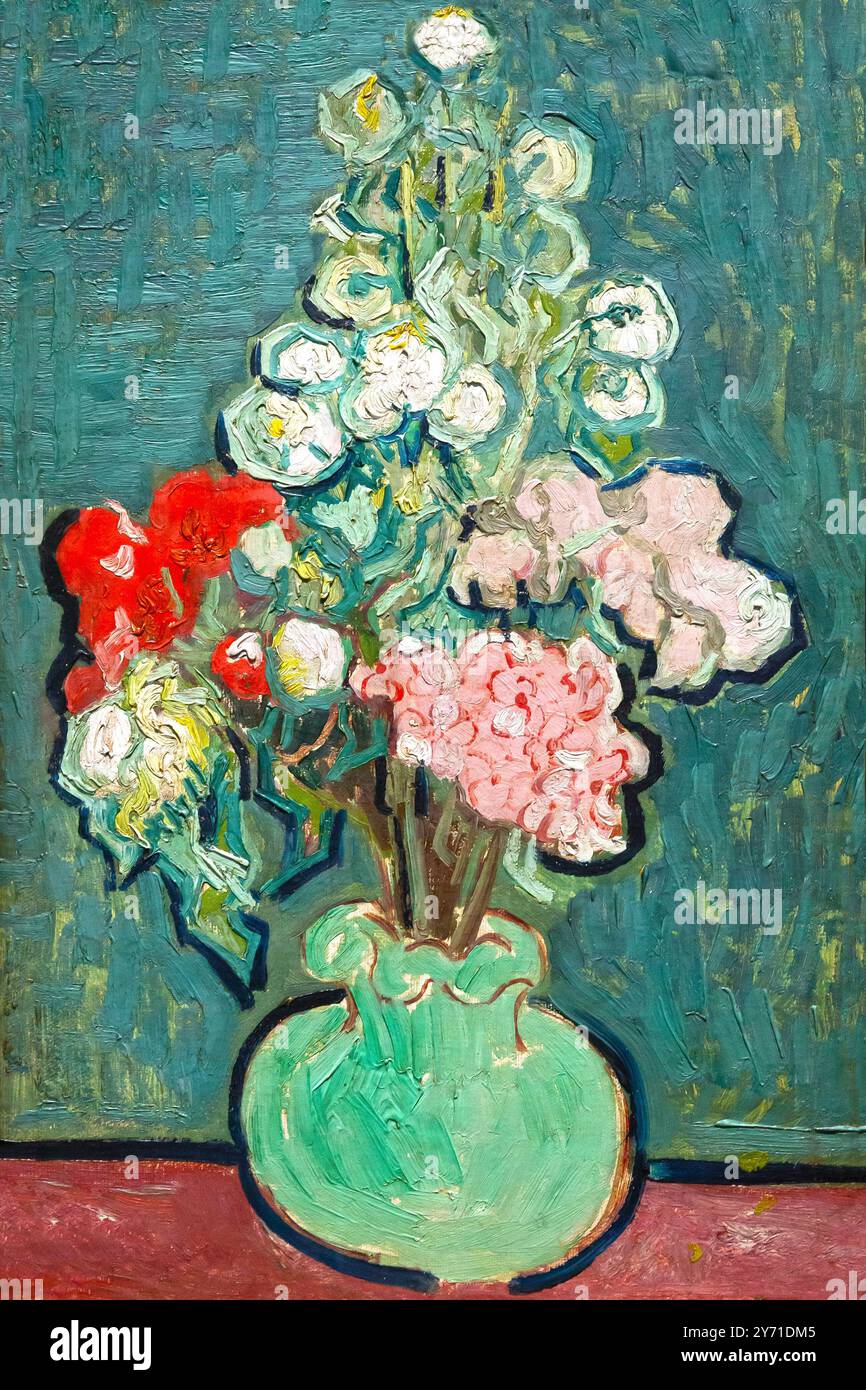 Vase of Flowers, Vincent van Gogh, 1890 Stock Photo - Alamy