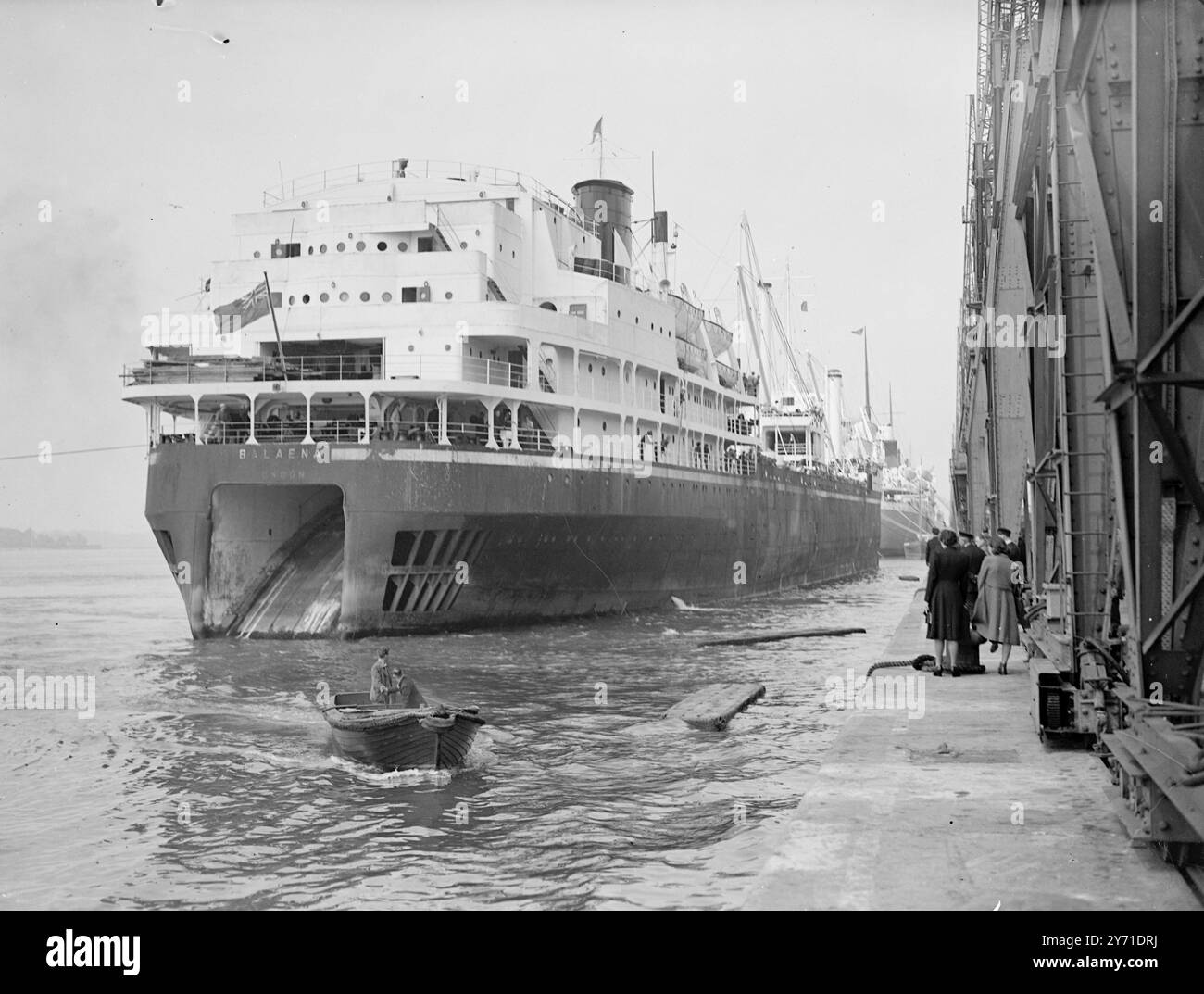 " A WHALE OF A TIME" TEN-YEAR-OLD ON WHALING TRIP. Back at Southampton ...