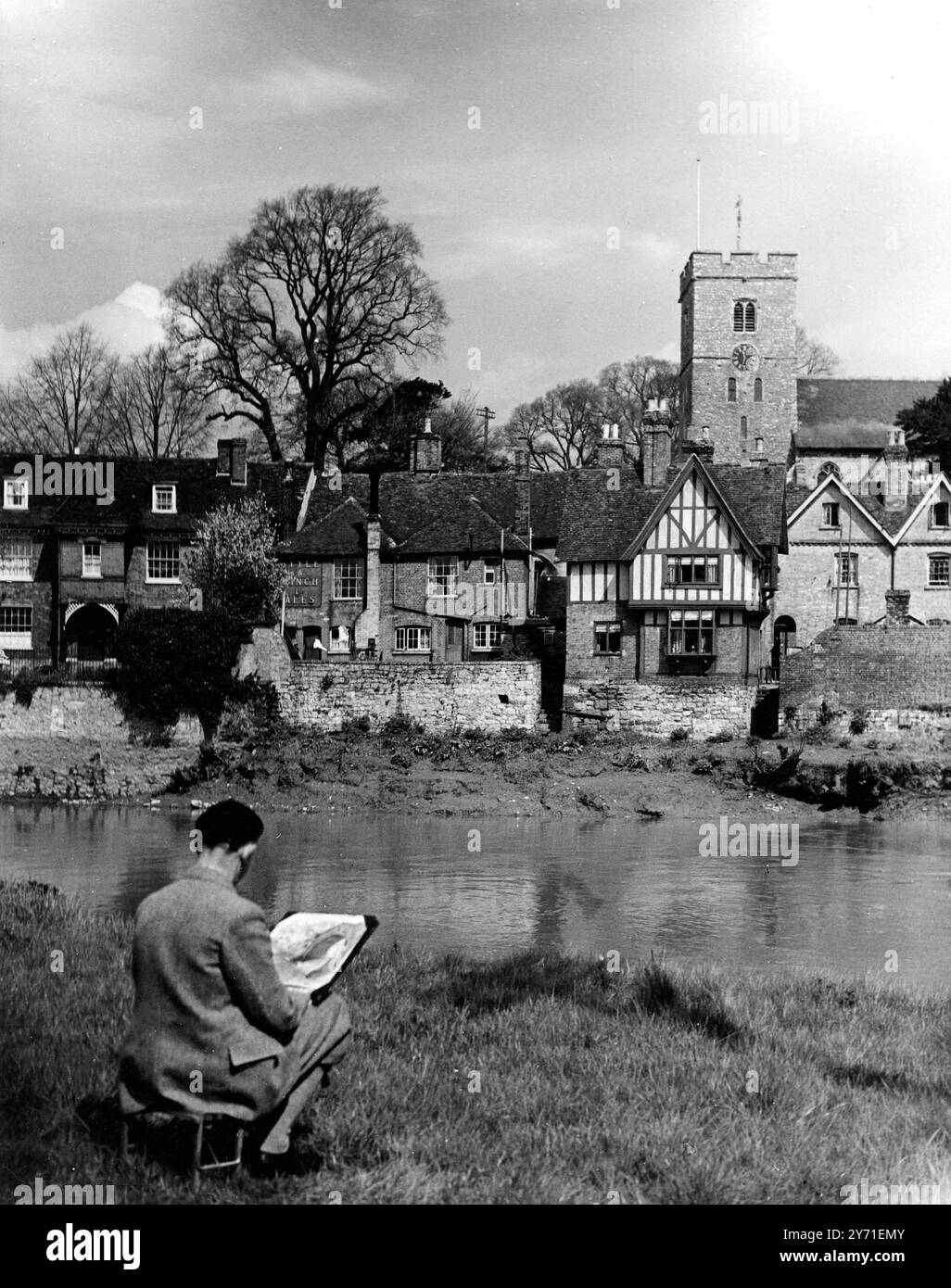 A picture clock Black and White Stock Photos & Images - Alamy