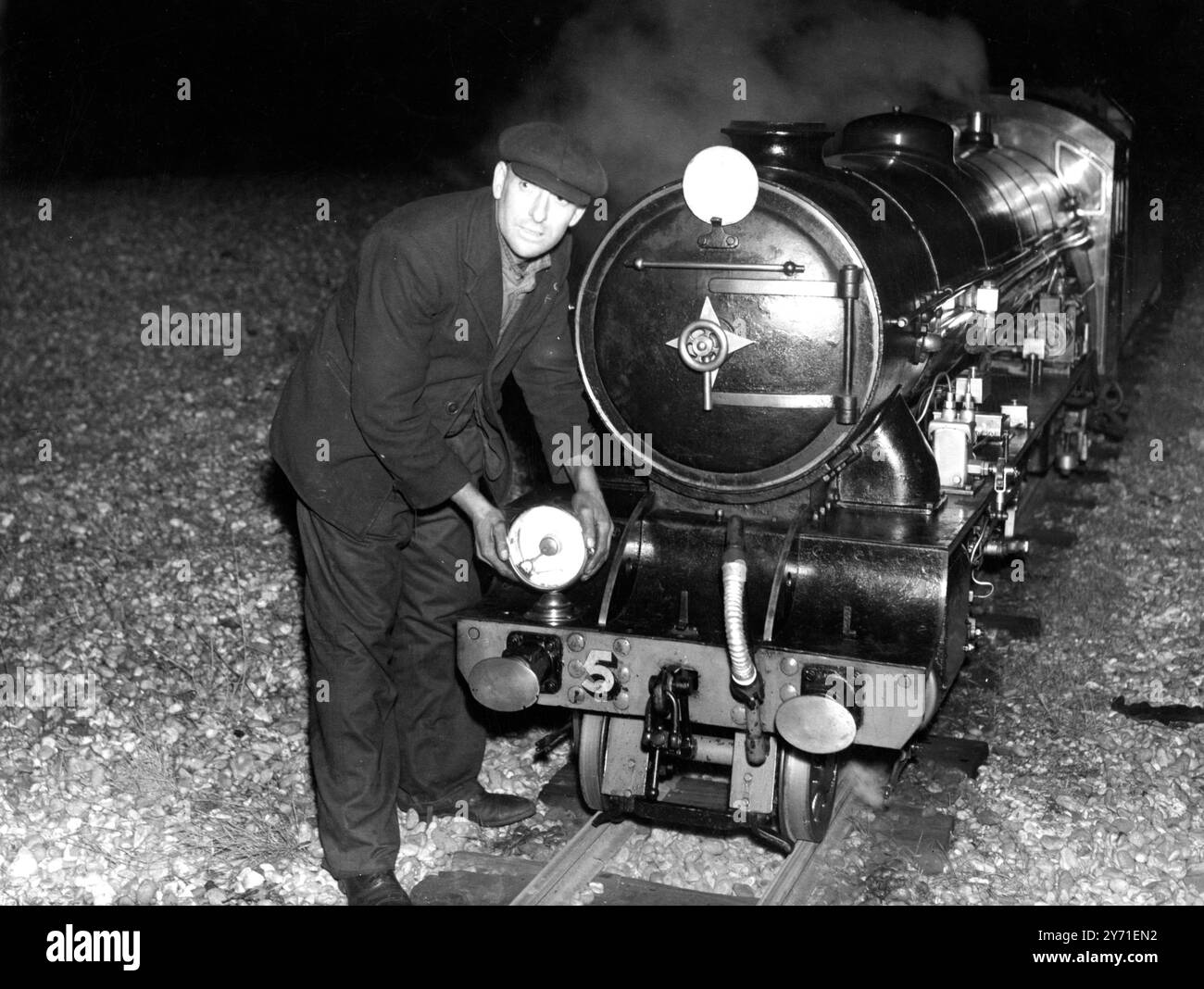 Dungeness Light Railway, Kent, 15 October 1947 Stock Photo - Alamy