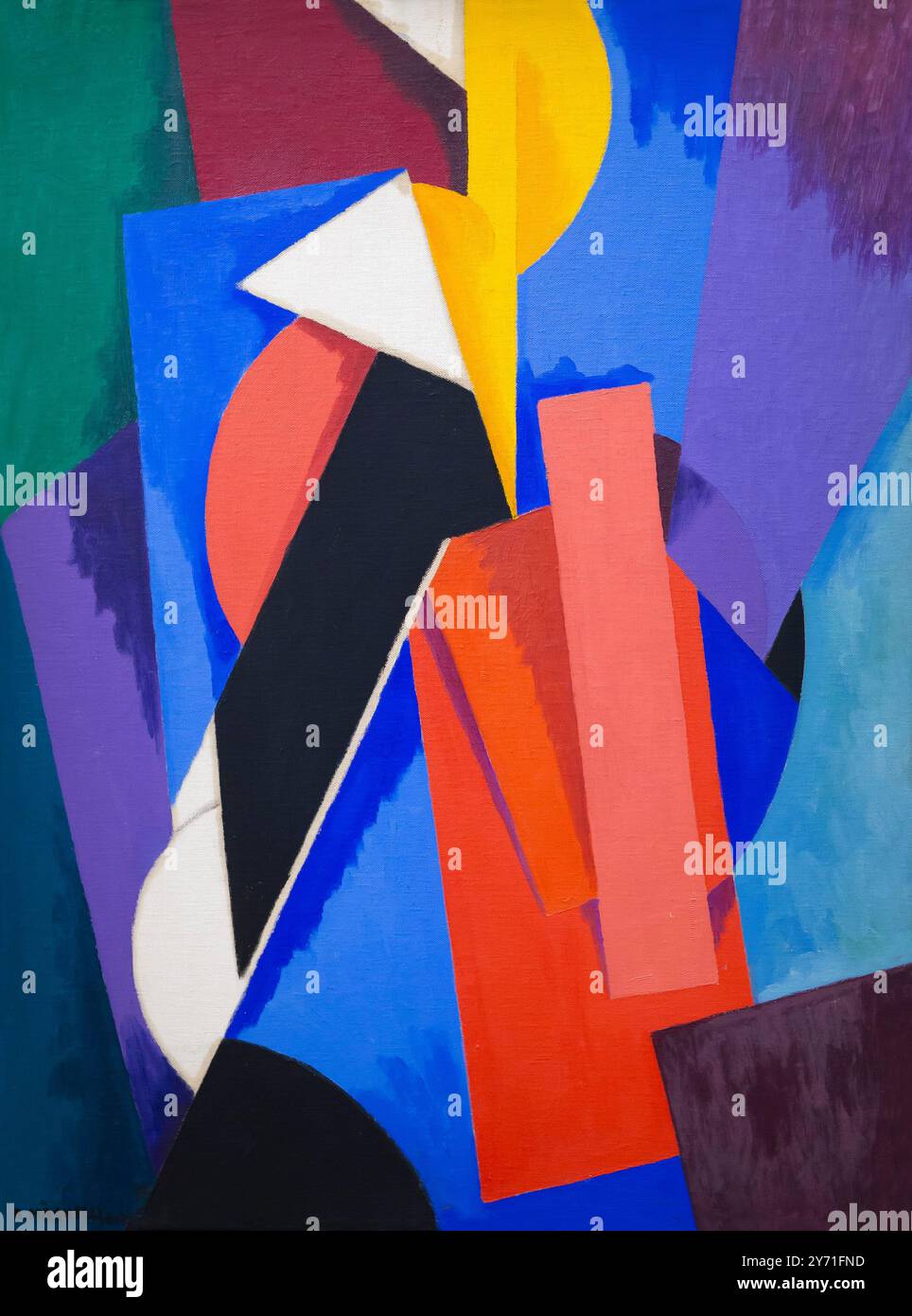 Painting No. 530, Peinture No. 530, Alberto Magnelli, 1915 Stock Photo ...