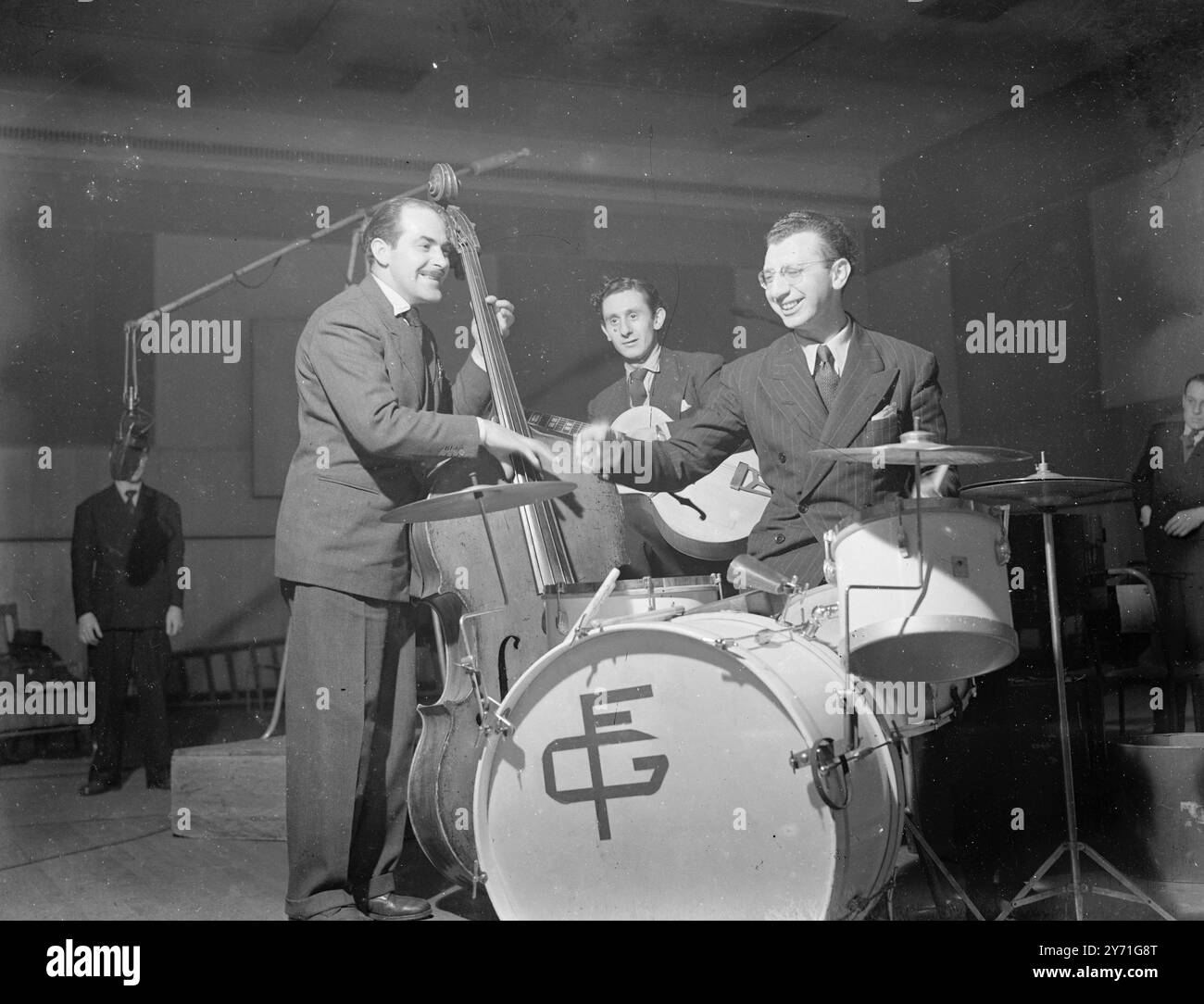 Skyrocket Dance Band .1940 Stock Photo - Alamy
