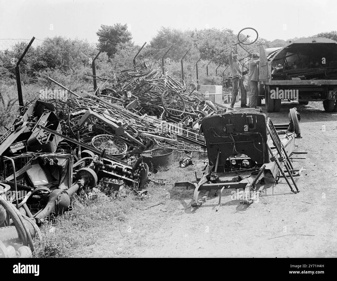 Wartime metal Black and White Stock Photos & Images - Alamy