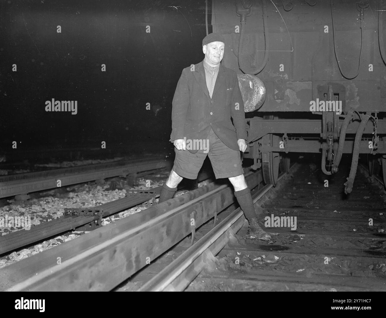 MR MITCHELL- Swanley Railway 1946 Stock Photo - Alamy