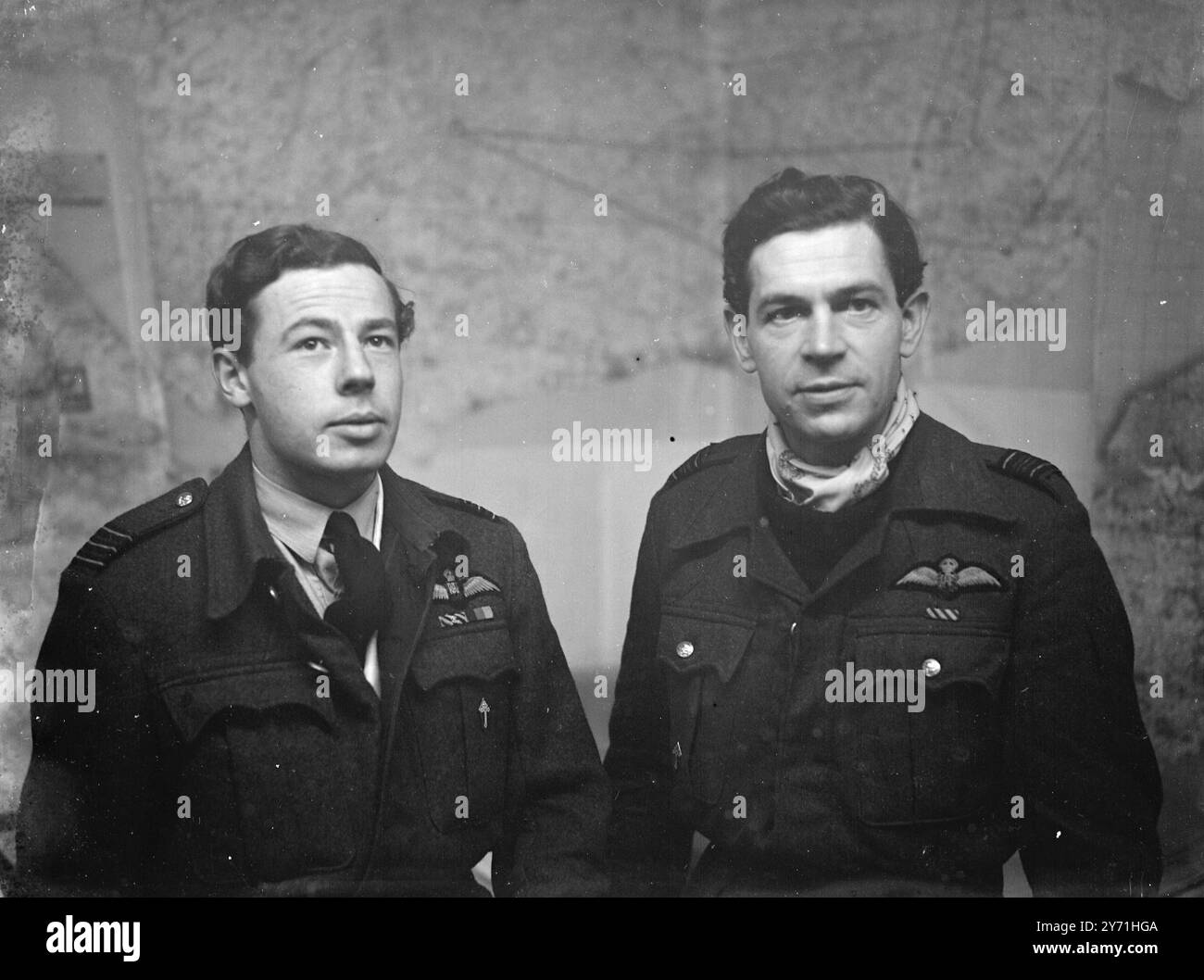 Wing Commander Bobby Yule and R.A.F. Hod Robert Duncan "Bob" Yule, DSO ...