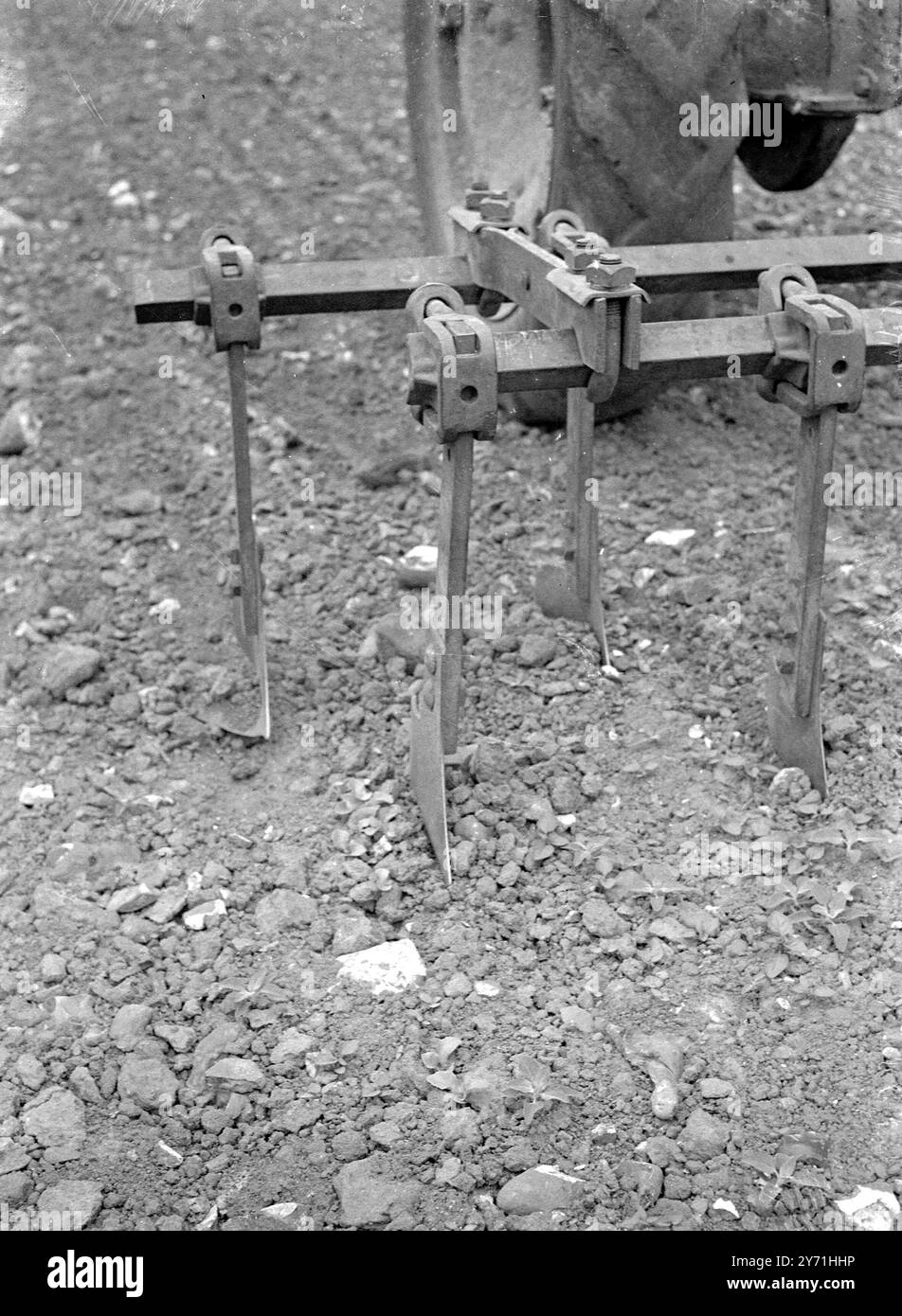 Row Crop Tractor 1946 Stock Photo - Alamy