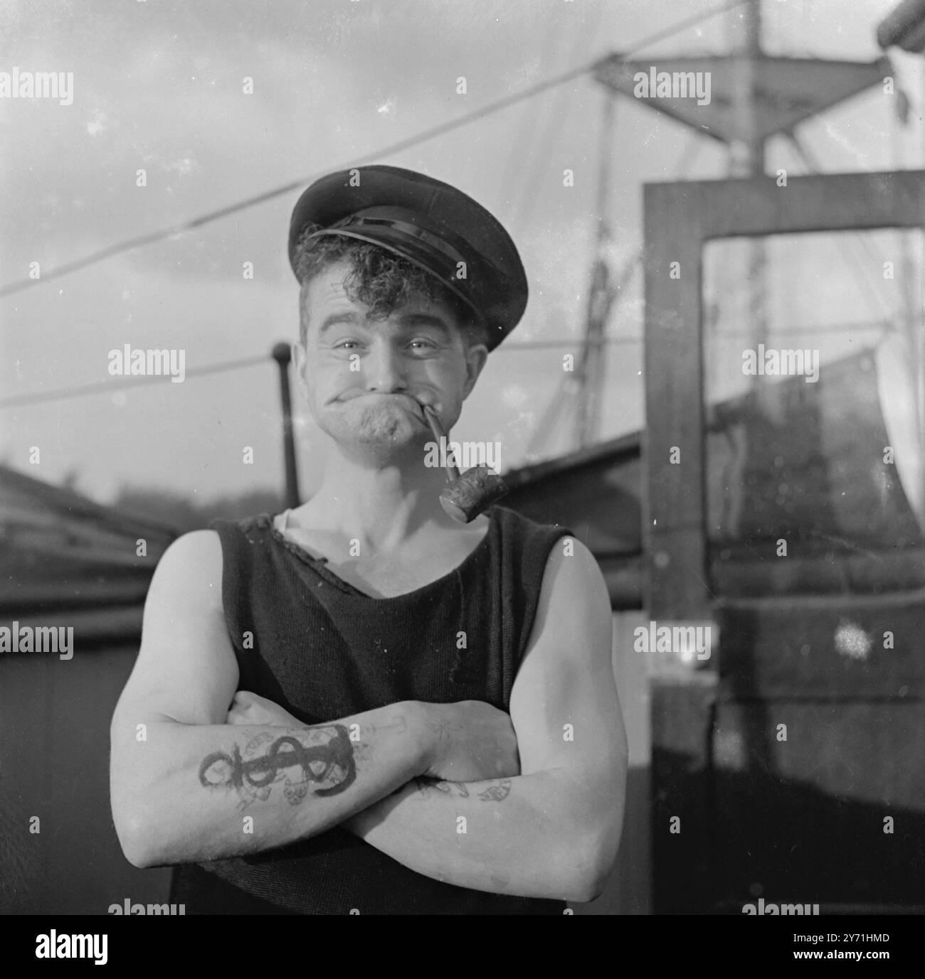 Gurning face Black and White Stock Photos & Images - Alamy