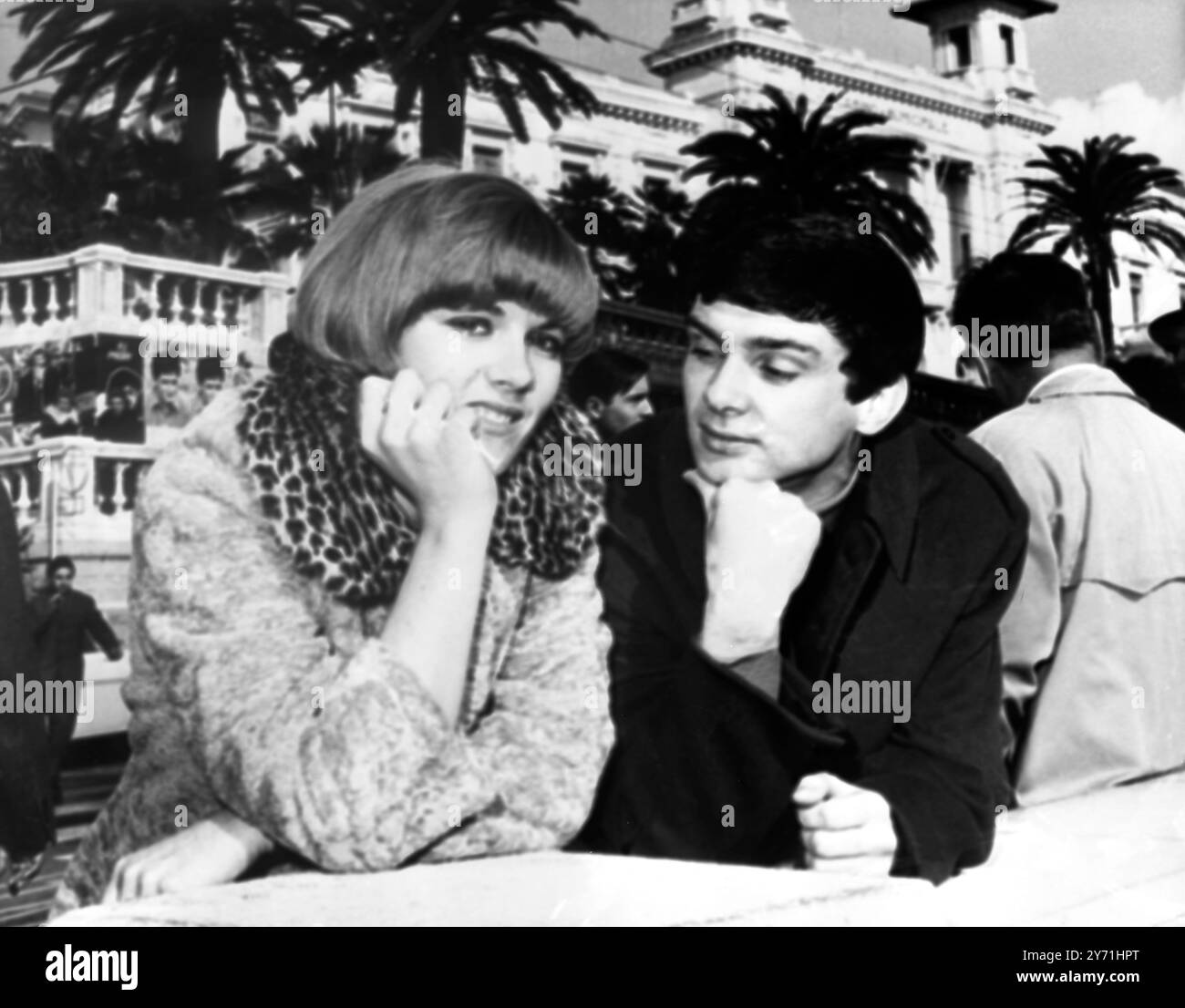United States singer Gene Pitney and Italian singer Caterina Caselli ...