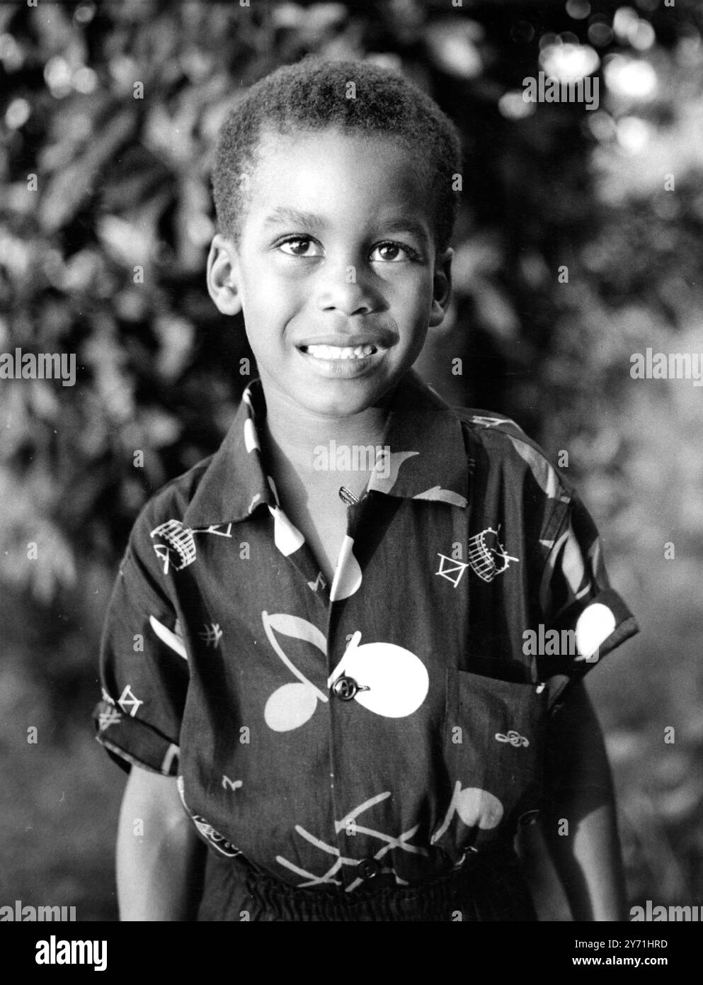 Little boy in Jamaica , West Indies 1958 Stock Photo - Alamy