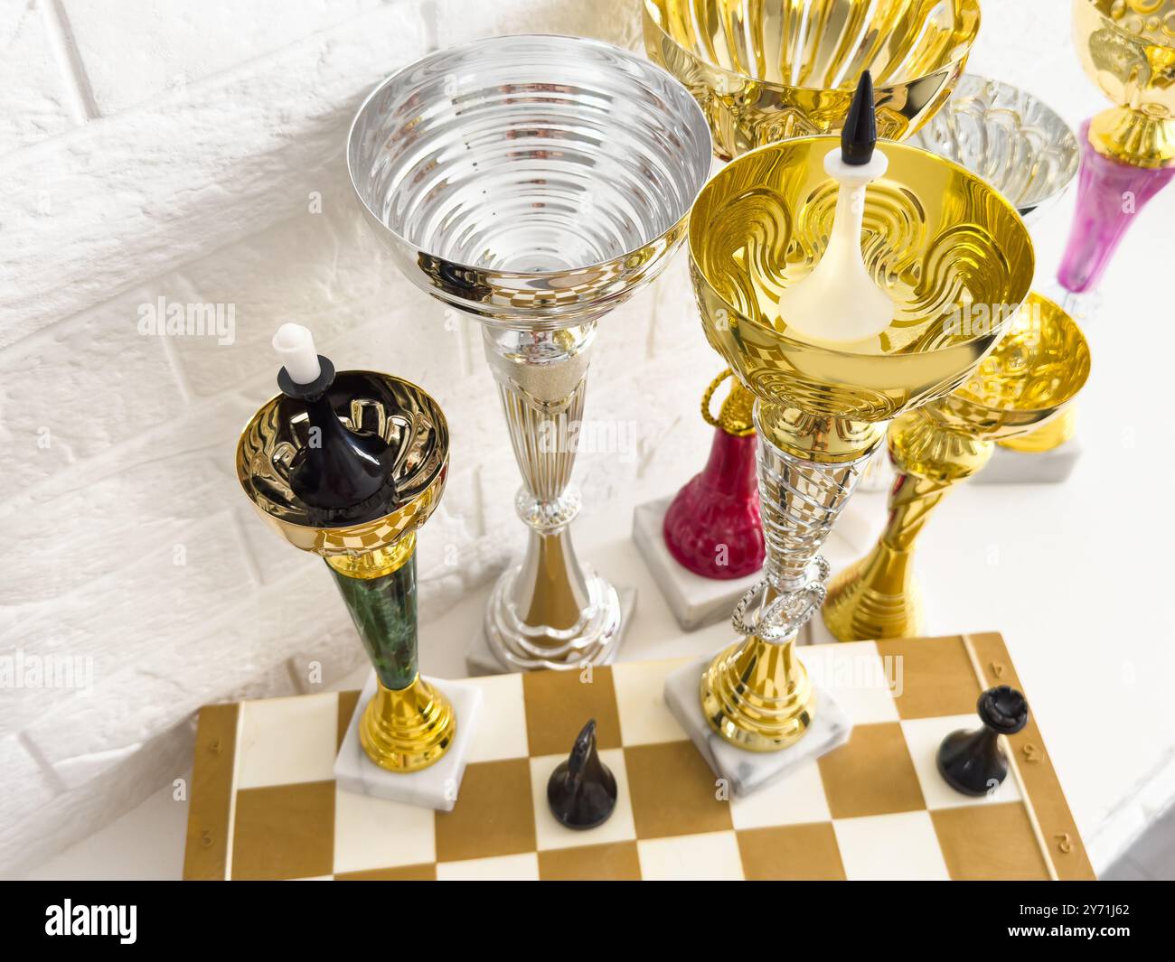 Gaming tournament trophy on hi-res stock photography and images - Alamy