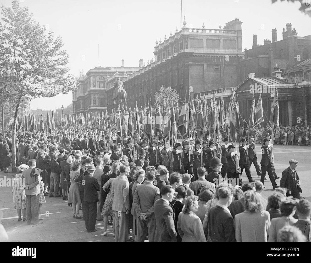 " BANNERS OF GLORY " - - AT THE BRITISH LEGION PARADE. - - - - His ...
