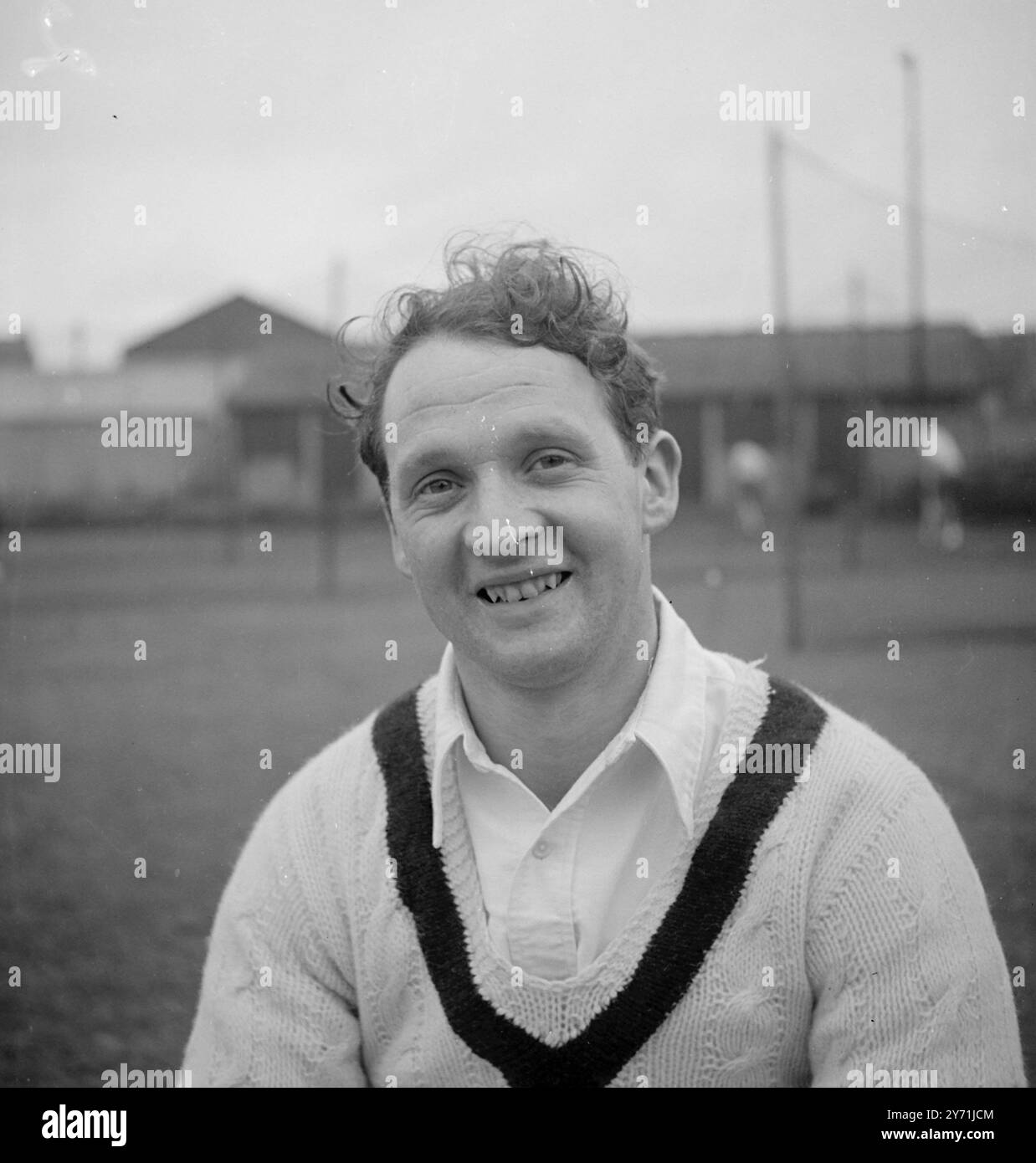 Somerset Cricketer , Miles Coope MAY 21 1948 Stock Photo - Alamy