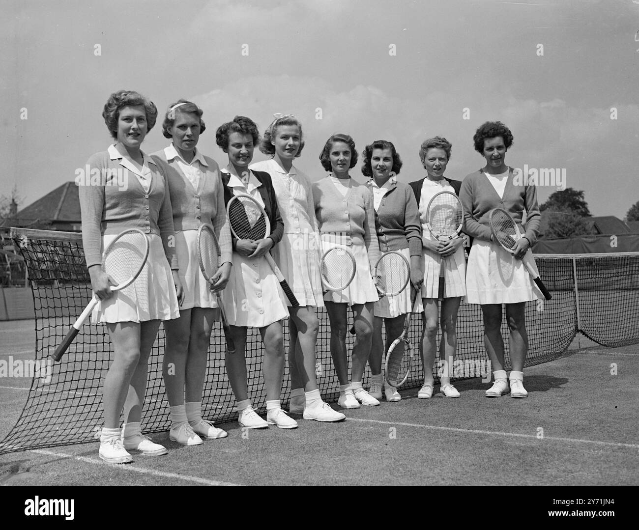 " WIMBLEDON PREVIEW " WIGHTMAN CUP TRIALS AT SURBITON . The Lawn tennis ...