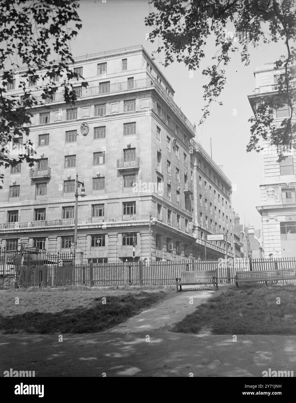 A corner view of STRATTON HOUSE , on Piccadilly Corner , Stratton ...