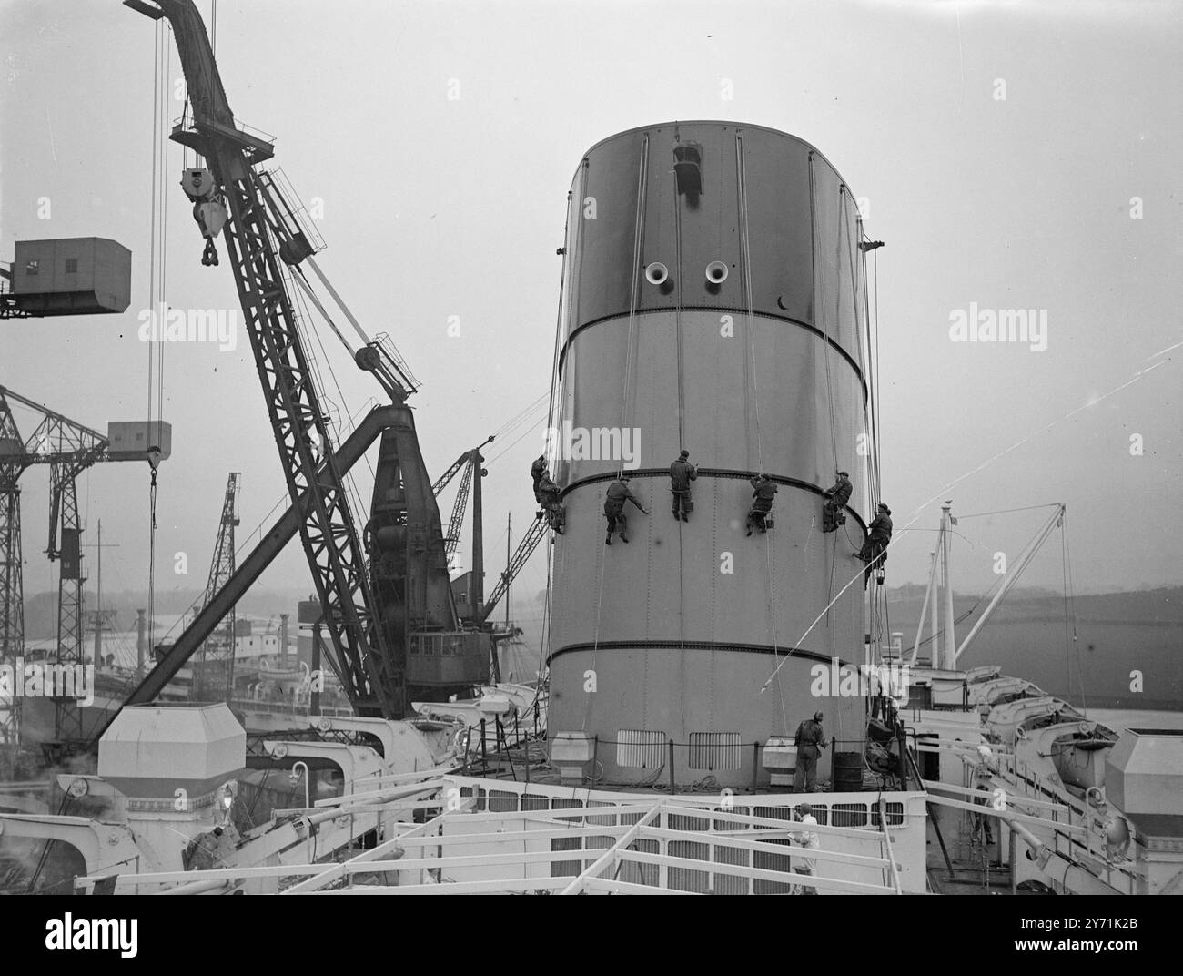 NEW YEAR MAIDEN VOYAGE '' CARONIA '' FOR ATLANTIC SERVICE Launched by ...