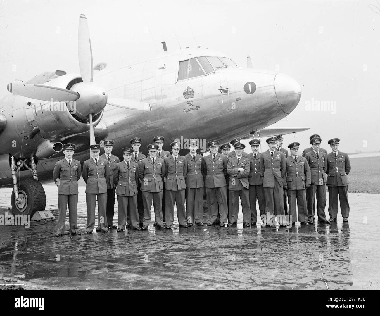 THE KING'S FLIGHT PREPARES FOR ROYAL TOUR. The Viking Aircraft for the ...