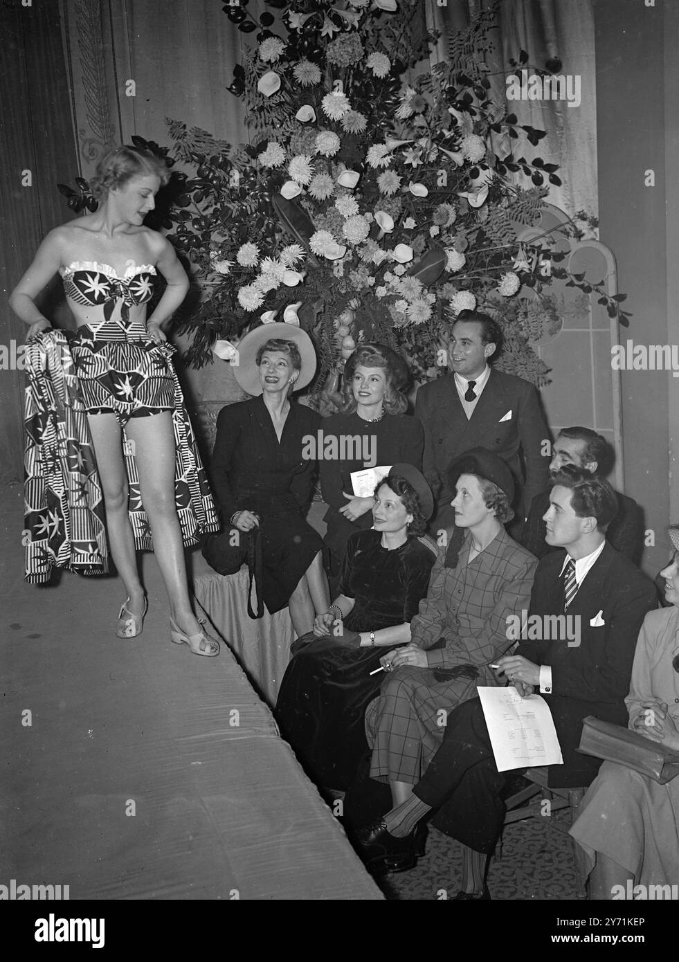 A dress rehearsal was held at the Mayfair Hotel , London of Tomorrow's ...