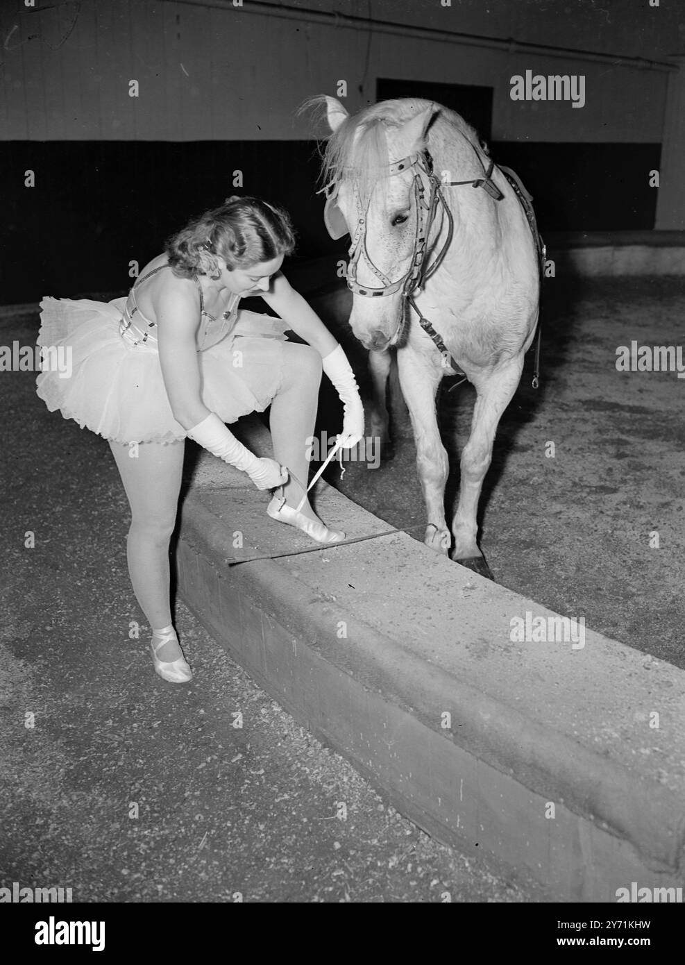 CIRCUS BALLERINA FLORENCE STEPHENSON , of Blackpool , a member at ...