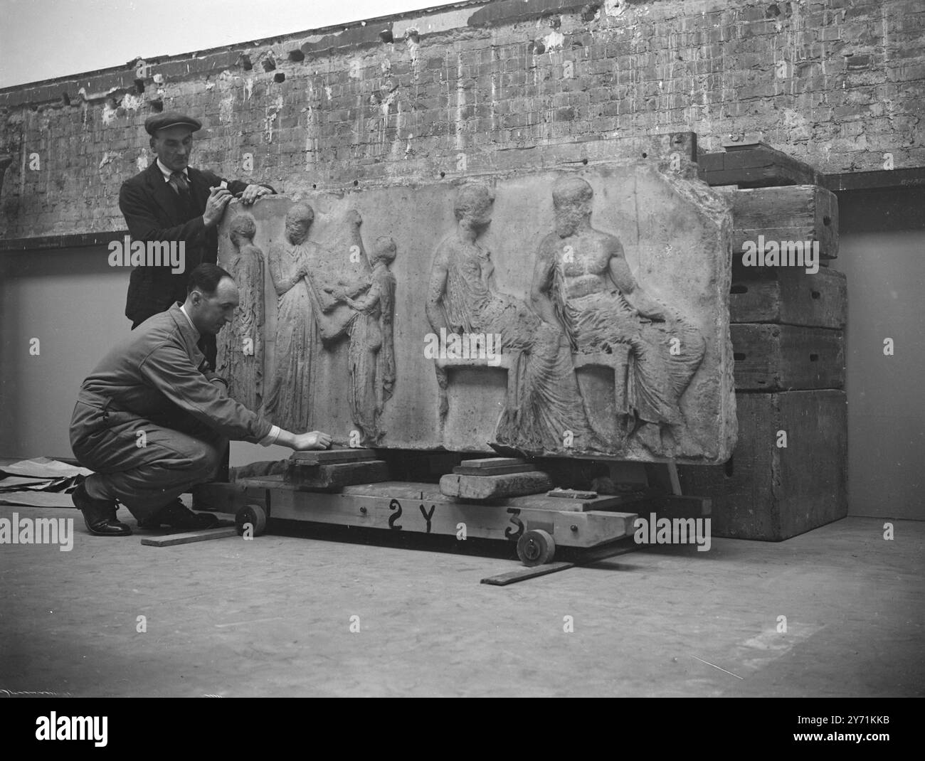 The Elgin Marbles, sculptured stones carved 23 centuries ago and ...