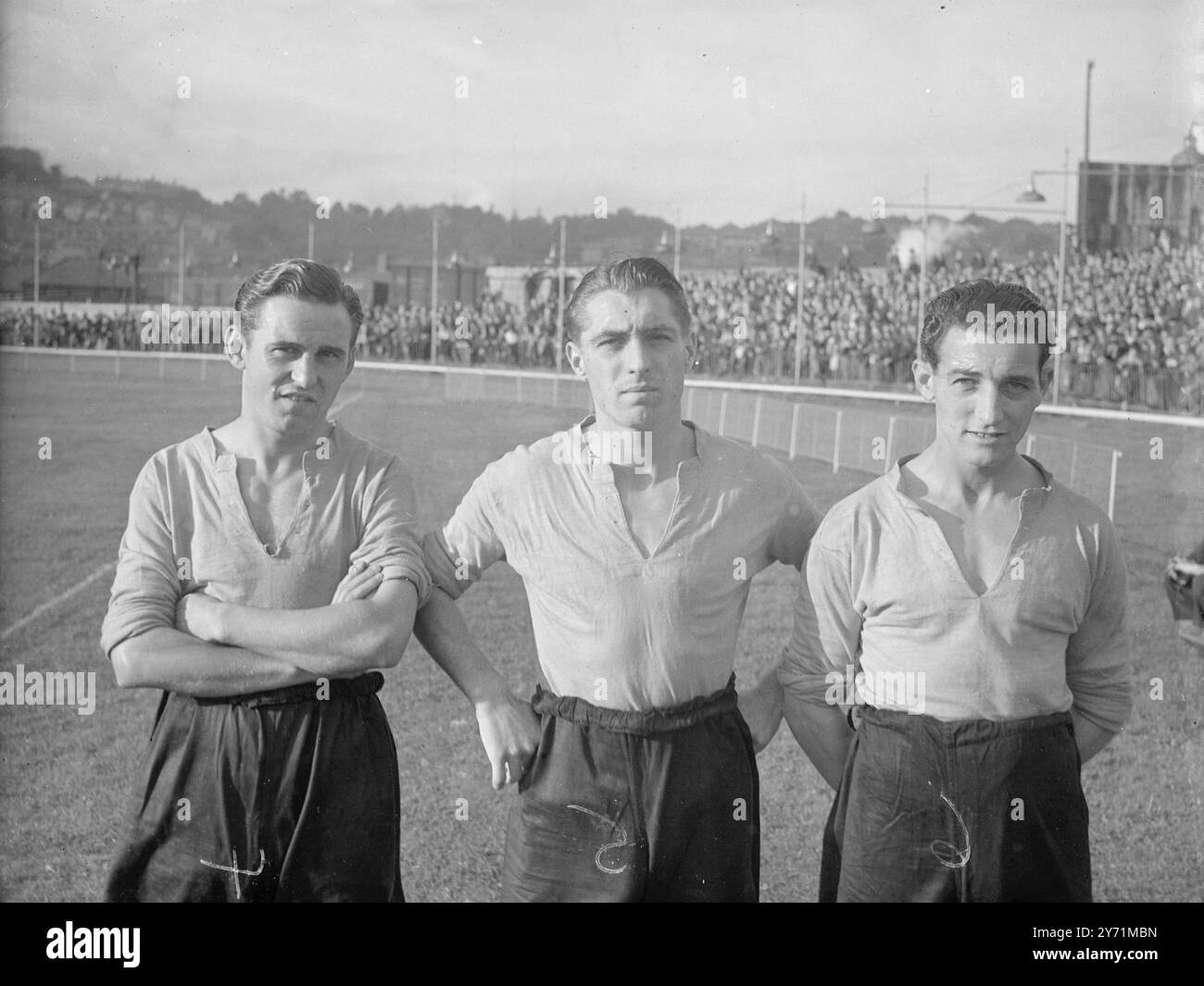 Left-to-right Newport County AFC R . Harper A . Williams W . Shergold ...