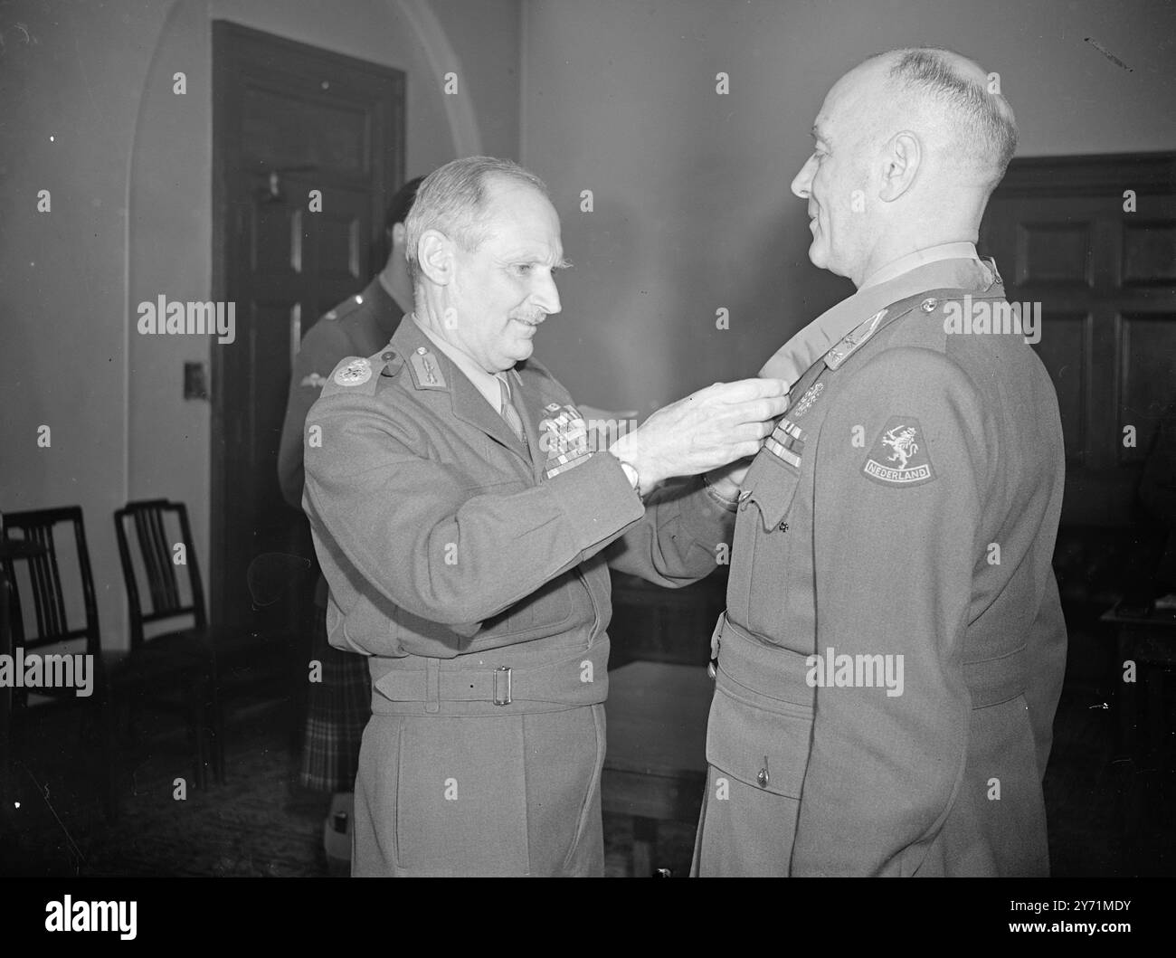 ORDER OF THE BATH FOR DUTCH GENERAL . An investigation was held at the ...