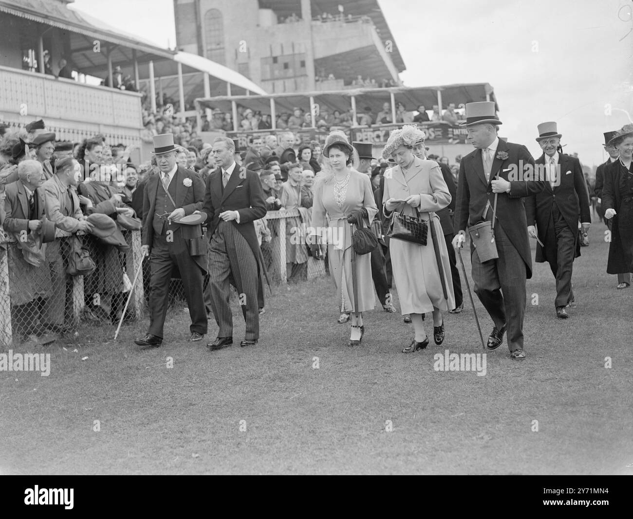 ' THE DERBY ' Race- goers from all over the country , flocked to Epsom ...