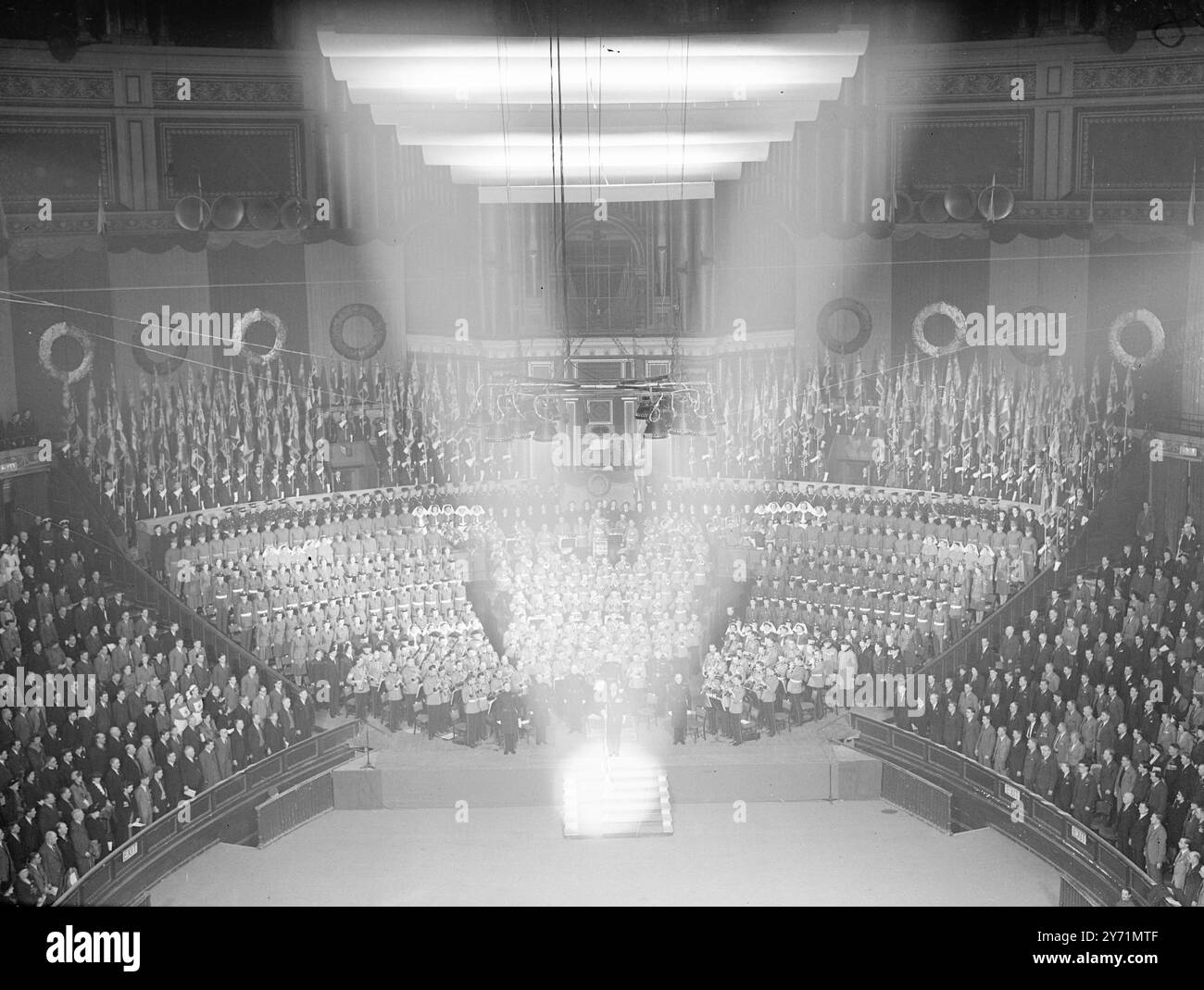FESTIVAL OF REMEMBRANCE AT ROYAL ALBERT HALL His Majesty the King ...