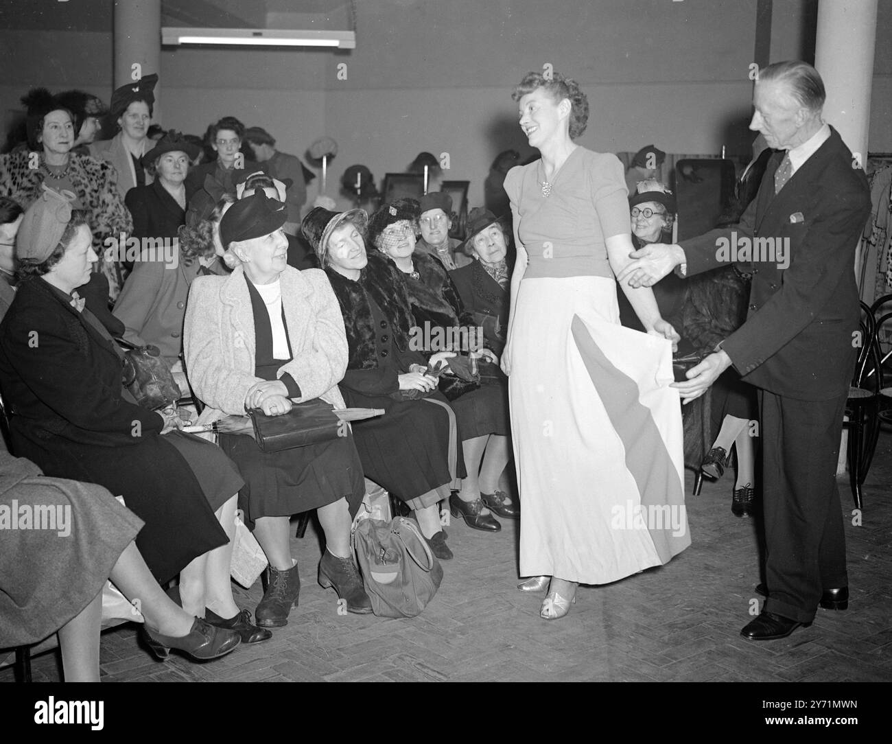 FAMOUS ACTOR AUCTIONS SECOND-HAND CLOTHES DISPLAYED BY LADY HAY Former ...