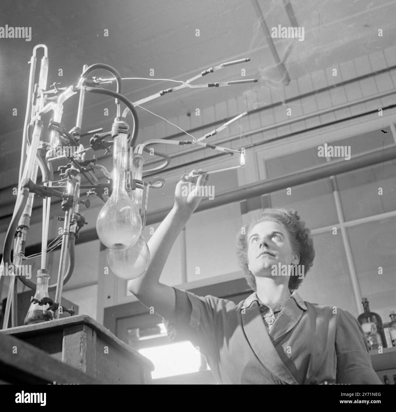 Chain smoker Black and White Stock Photos & Images - Alamy