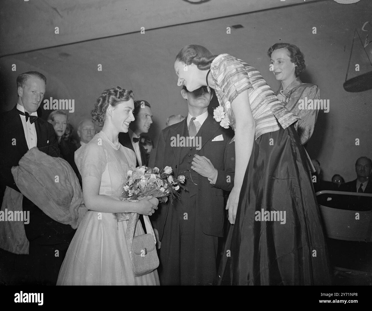 IT'S BEING SO CHEERFUL AS KEEPS ME GOING'- MONA LOTT MEETS PRINCESS MARGARET It was a happy lot ...