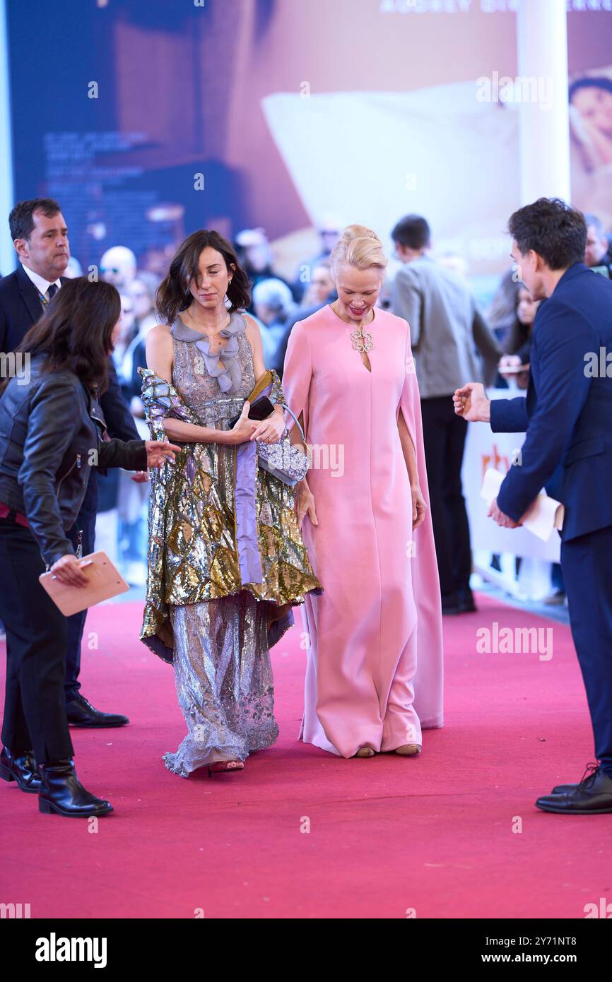 Gia Coppola, Pamela Anderson attended 'The Last Showgirl' Red Carpet ...