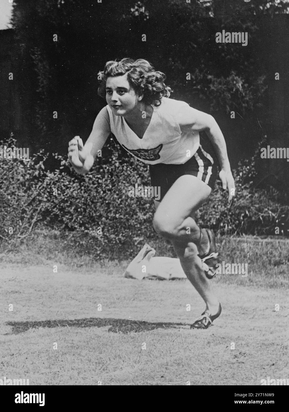 ON HER WAY TO WEMBLEY Picked to represent AUSTRALIA in the 400 metres ...