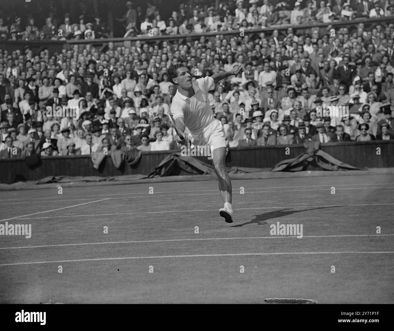 Tennis in 1948 Black and White Stock Photos & Images - Alamy