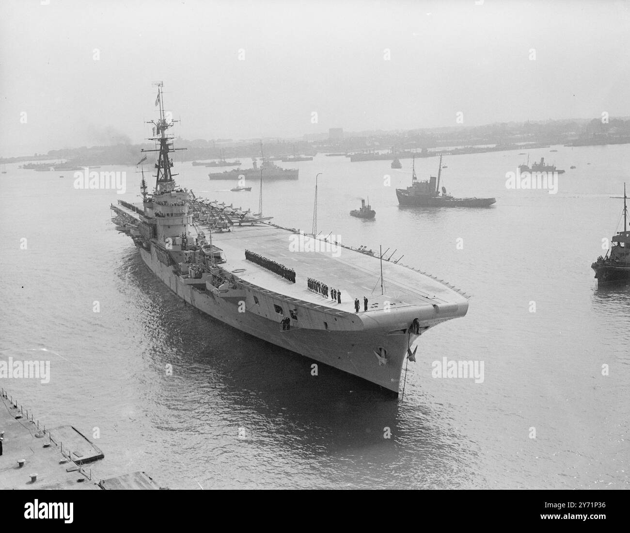 French Aircraft Carrier Arrives At Portsmouth The French Aircraft